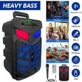 SYLVANIA 6000W Wireless Portable Bluetooth 5.0 Speaker, High Watt ...
