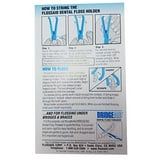 Flossaid Dental Floss Holder - 3 Pack (Assorted Colors) - Walmart.com