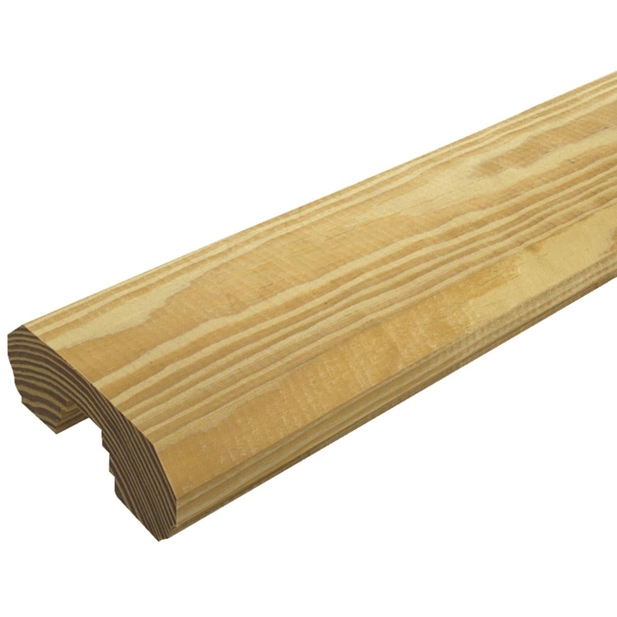 ProWood 2 in. H X 4 in. W X 96 in. L Wood Hand Rail - Walmart.com