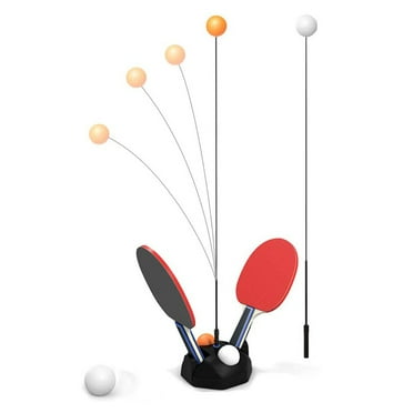 JOOLA Linus Weatherproof Indoor/Outdoor Table Tennis Racket, Red ...