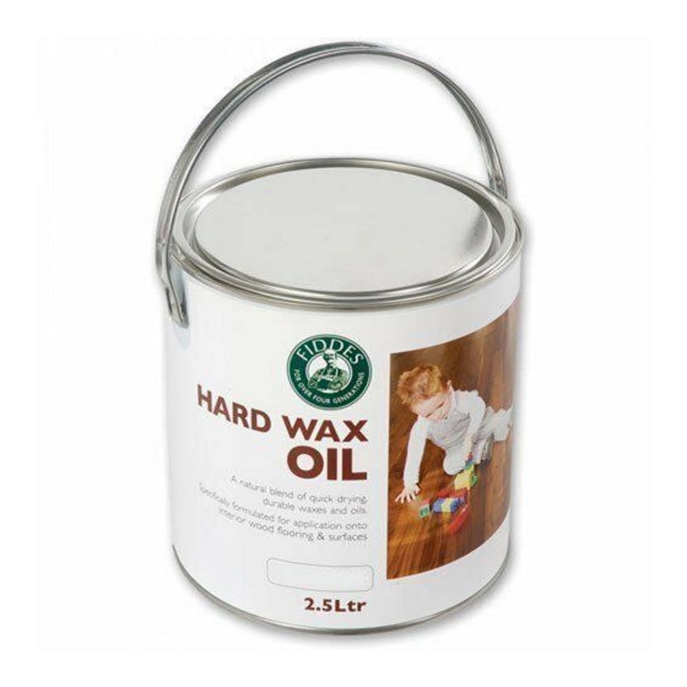 Fiddes Brand Hard Wax Oil - Belgium Grey Paint Finish - 2.5 L (Wood ...