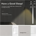 1. 2 Panels Light Linen Rod Pocket Blackout Curtains 52x84 Inch ...
