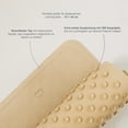 Bathtub Mat Sand Color 299 Suction Cups Non-Slip Shower and Bath Use ...