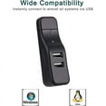 4 Port USB Hub, Mini USB 2.0 Data Hub Splitter Small Portable, for PC ...