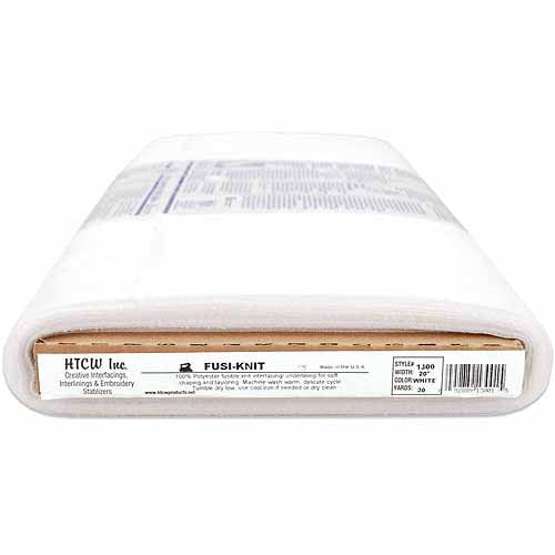 Fusi-Knit Fusible Tricot Interfacing, 20" x 30 yds - Walmart.com