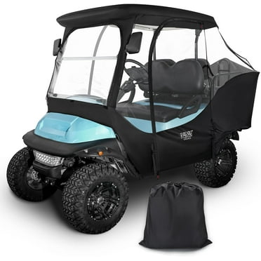 Covered Living Golf Cart Sun Shade Cover for 4 Seater Golf Cart Roof up ...