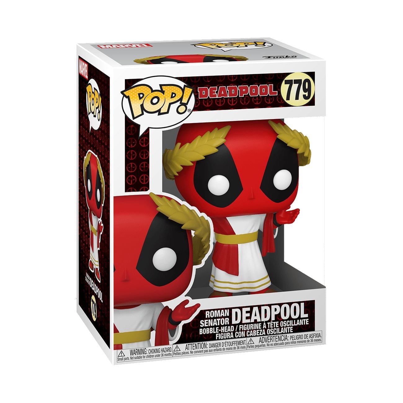 Click here for Funko Pop! Deadpool - Roman Senator Deadpool Vinyl... prices