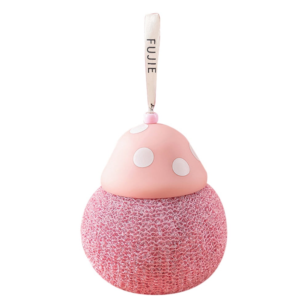 Mushroom Bath Ball, Bubble Shower Ball Loose Bath Flowers Scrub Bath to ...