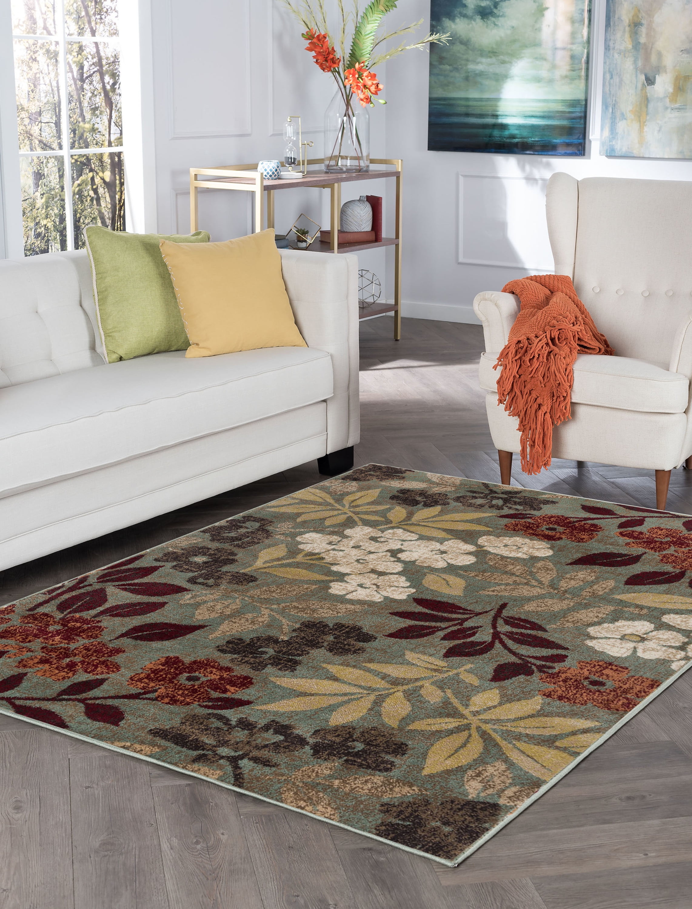 Bliss Rugs Kelsie Transitional Scatter Rug - Walmart.com - Walmart.com