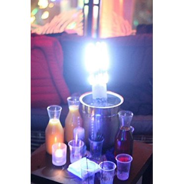 Elegantoss Rotating LED Strobe Bulb Multi Color Changing Light ...