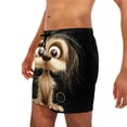 Daiosportswear Men's Summer Animal/Cartoon Print Board Shorts ...