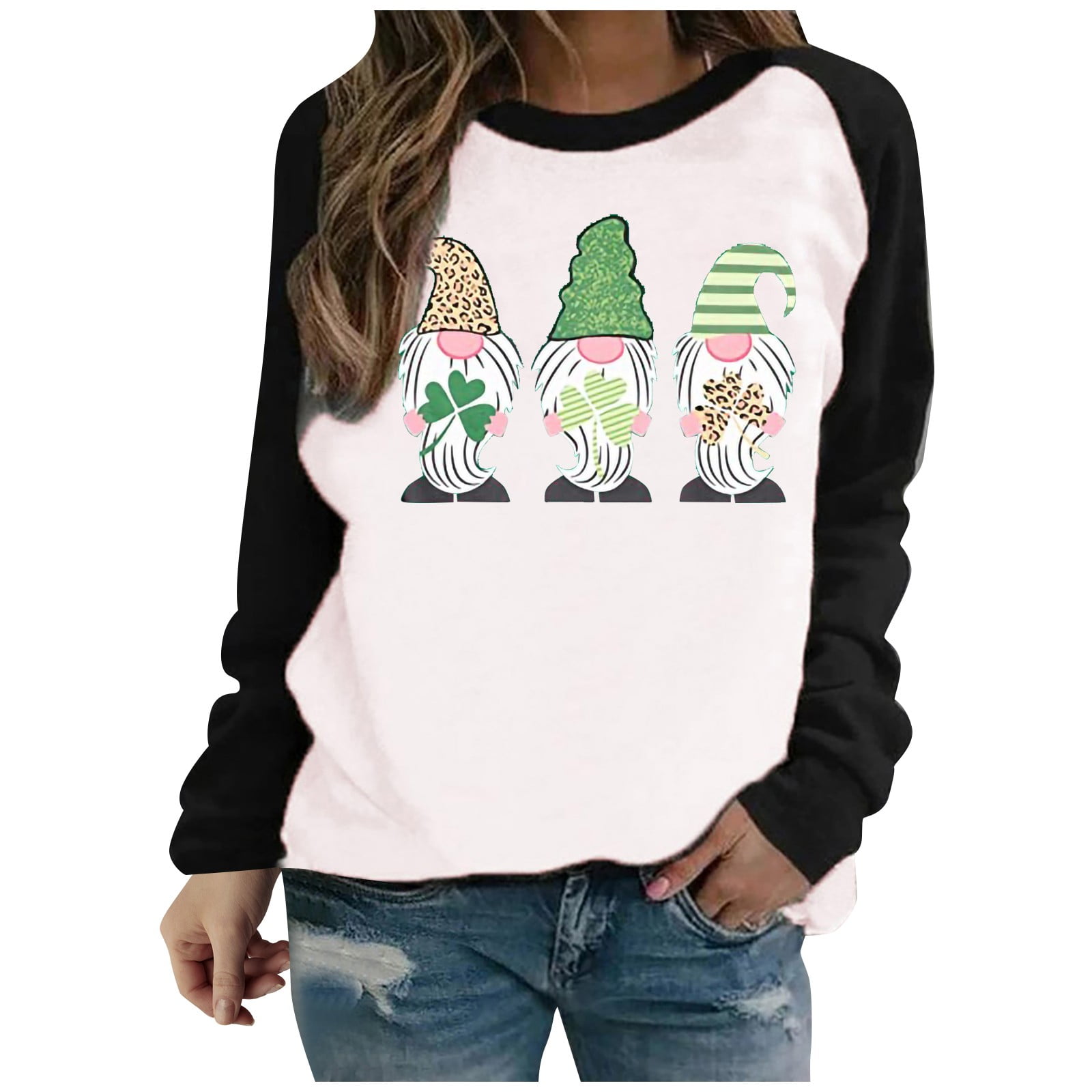 Click here for Qipopiq Womens Long Sleeve Crew Neck Shirts St. Pa... prices