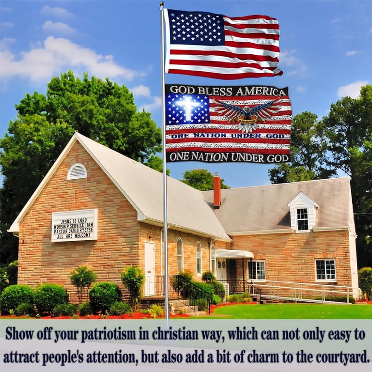 Praise God Someone With American Flag Flag Of The United States Of