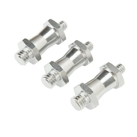 Ccdes Spigot Stud,3pcs 1/4 To 3/8in Male Threaded Screw Adapter Spigot ...
