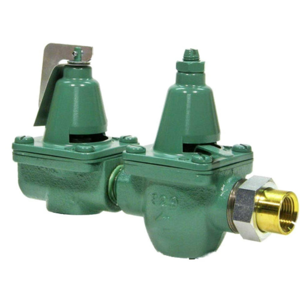 Taco 334-T3 1/2" NPT (Union) X 1/2" NPT Cast Iron Dual Control Valve ...