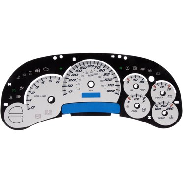 Dorman 10-0107B Instrument Cluster Upgrade Kit - Aqua With Transmission ...
