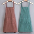 ACDANC 2026 New 2Pcs Apron Easy Wear Aprons for Cooking Convenient Tie ...