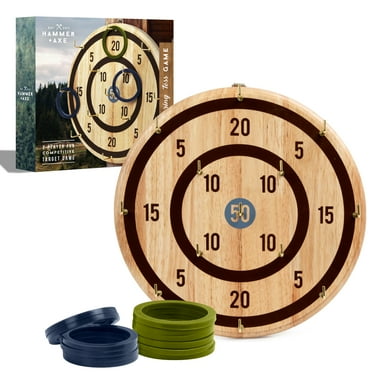 NSG Tomahawk Toss - Foam Axes Throwing Game Set for Kids & Adults ...