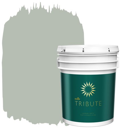 KILZ TRIBUTE Paint & Primer, Interior, Satin, Motor Gray, 1 Gallon ...