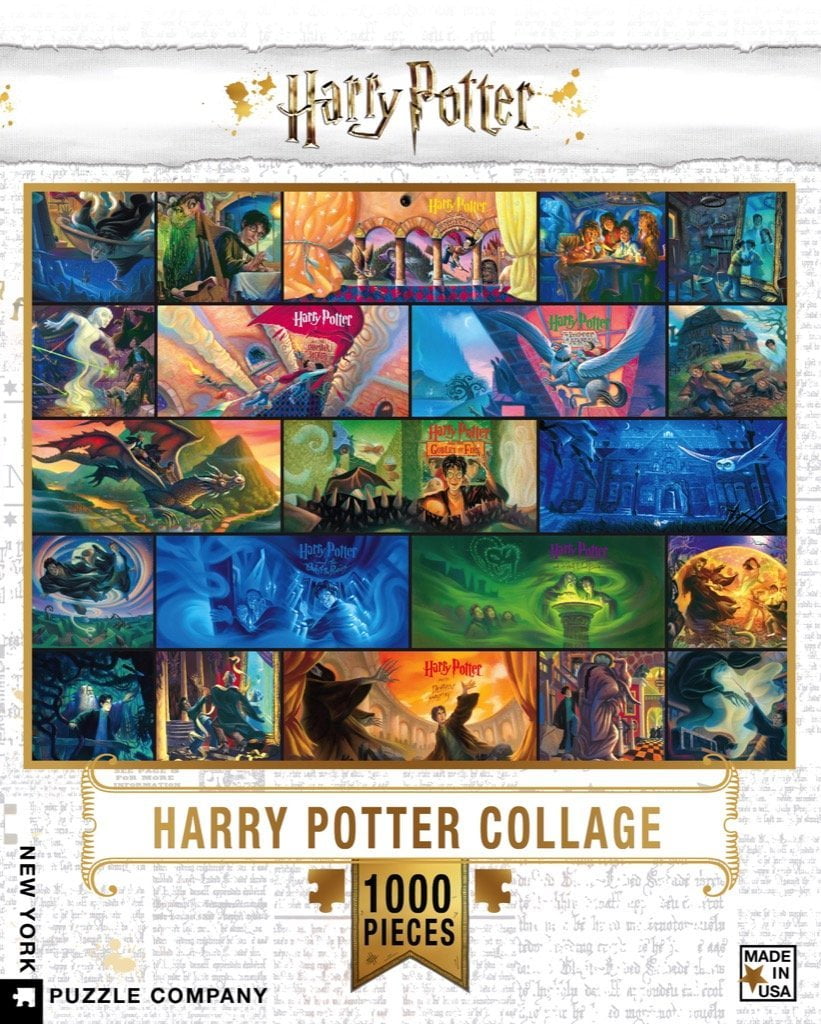 New York Puzzle Company - Harry Potter Harry Potter Collage - 1000 ... New York Puzzle Company - Harry Potter Harry Potter Collage - 1000 ...