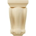 Ekena Millwork 7 1/2"W x 4 1/2"D x 14"H Cole Pilaster Wood Corbel ...