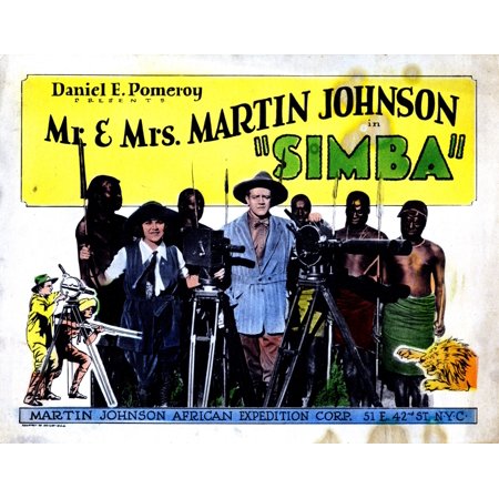 Simba The King Of The Beasts Movie Poster Masterprint (28 x 22 ...