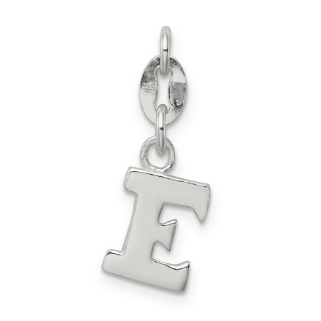 925 Sterling Silver Initial E Shaped Pendant - Walmart.ca