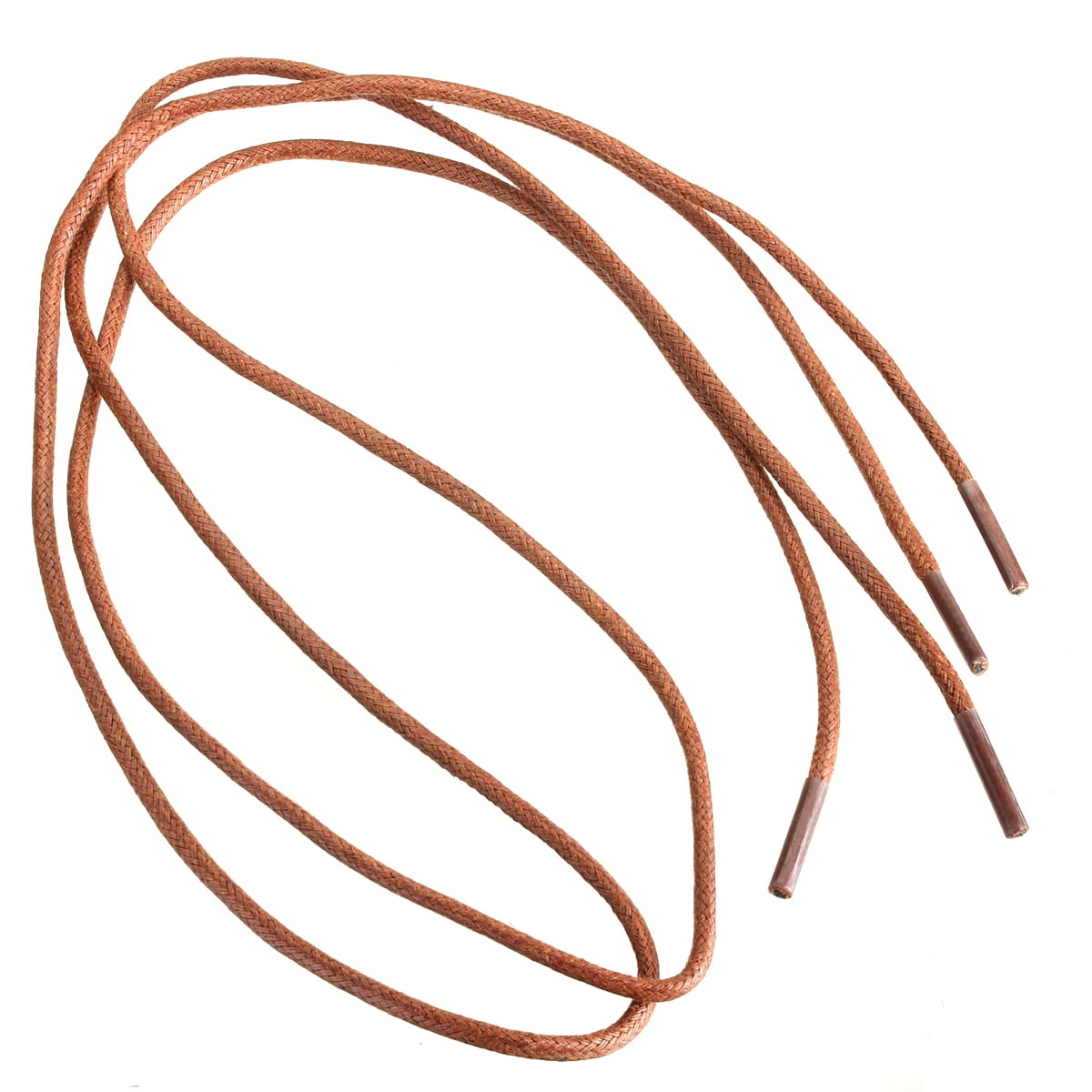 120CM Round Wax Shoe Laces Shoelace Waxed Bootlaces for Leather Boot ...