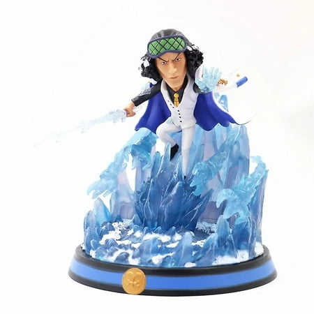 Anime 20cm Kuzan Special Effects Scene Three Navy Generals Frozen Fruit ...