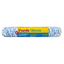 Purdy Paint Roller Cover, 14 in L, 1/2 in Nap, Woven Fabric, Lint-Free ...