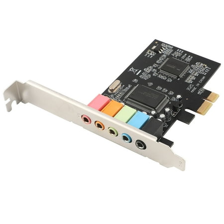 Channel Sound Card Chip Pcie 5.1 Channel Sound Card 6 Channel Audio ...