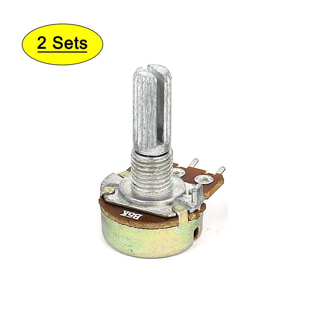2 Sets 1K 2K 5K 10K OHM Linear Taper Rotary Potentiometer Pot - Walmart.com