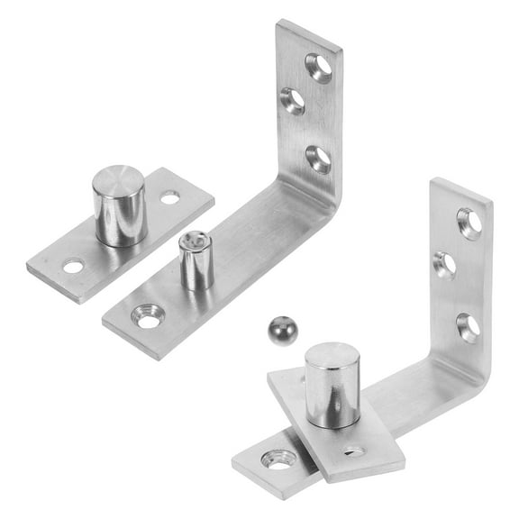 Miumaeov 360 Degree Pivot Door Hinges, Self Closing Hidden Shaft Swing ...
