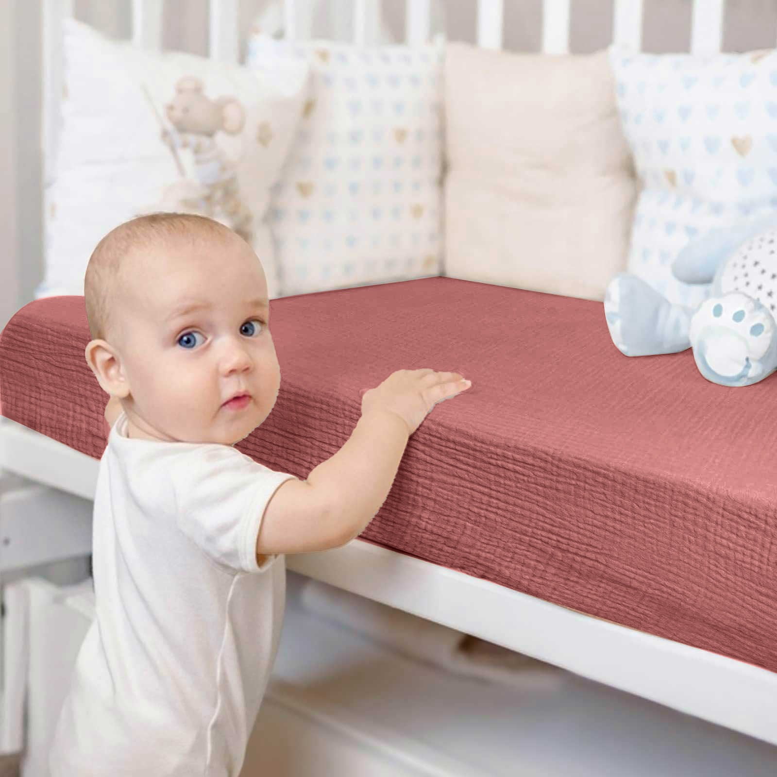 Click here for Tianyuuuu Four-Pour Bedding Four-Piece Set For Bab... prices