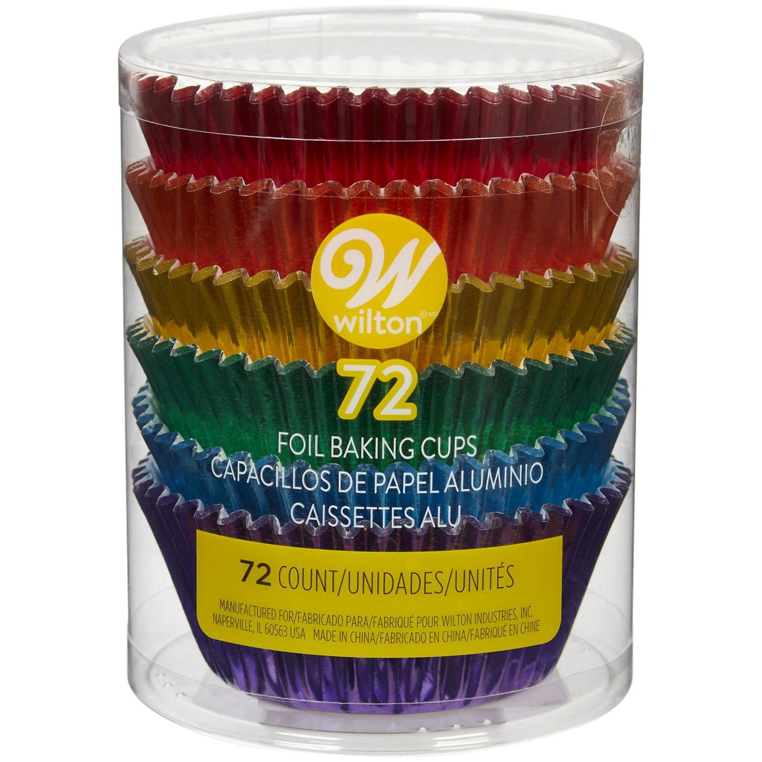 Click here for Wilton Multicolored Foil Cupcake Liners 72-Count prices