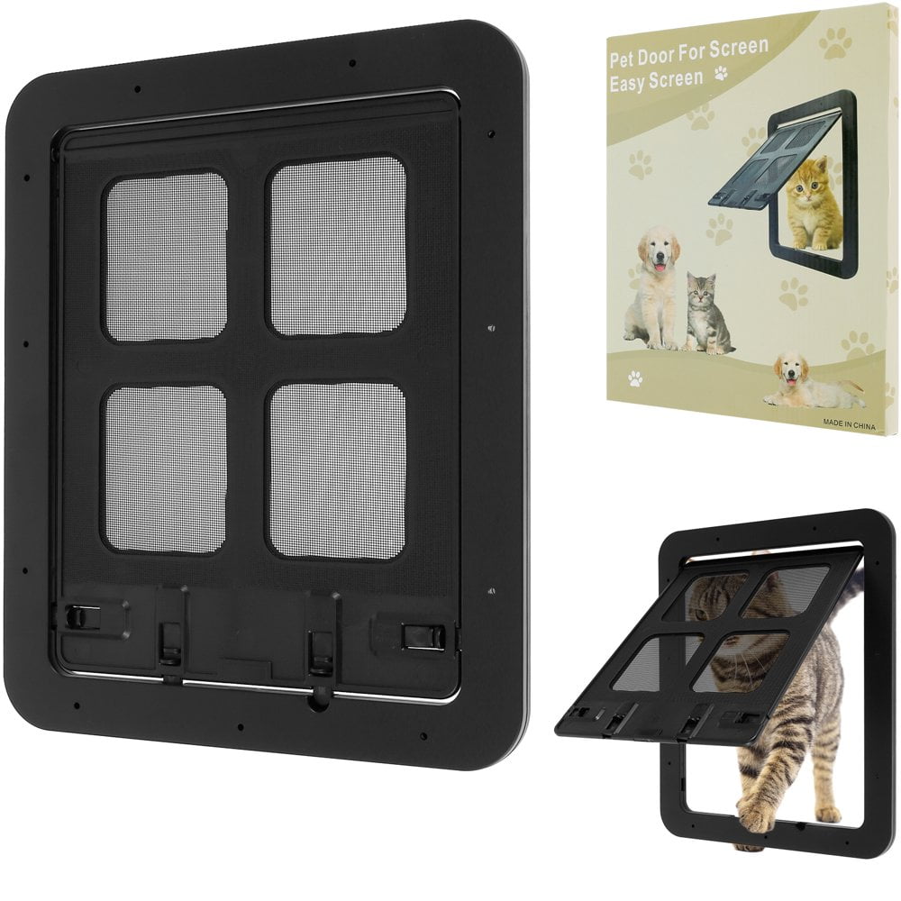 Click here for Amerteer Cat Screen Door Plastic Pet Door Lockable... prices