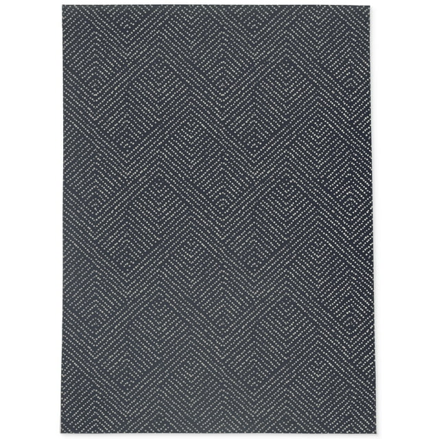 CHEVRON DOT SMOKE Outdoor Rug By Kavka Designs - Walmart.com