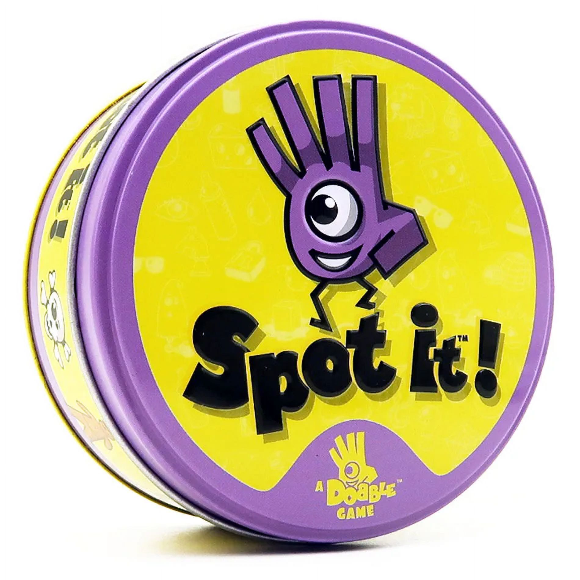 Juego de cartas de animales Dobble con caja de Metal, disfruta del ...