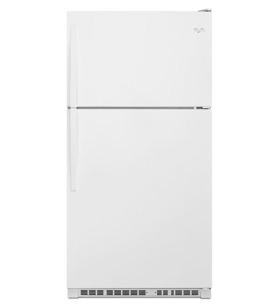 Whirlpool WRT311FZDW 20.5 Cu. Ft. White Top Freezer Refrigerator ...