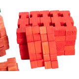 Lehman's Toy Log Farm Playset, Classic American Made Building Set, 73 ...