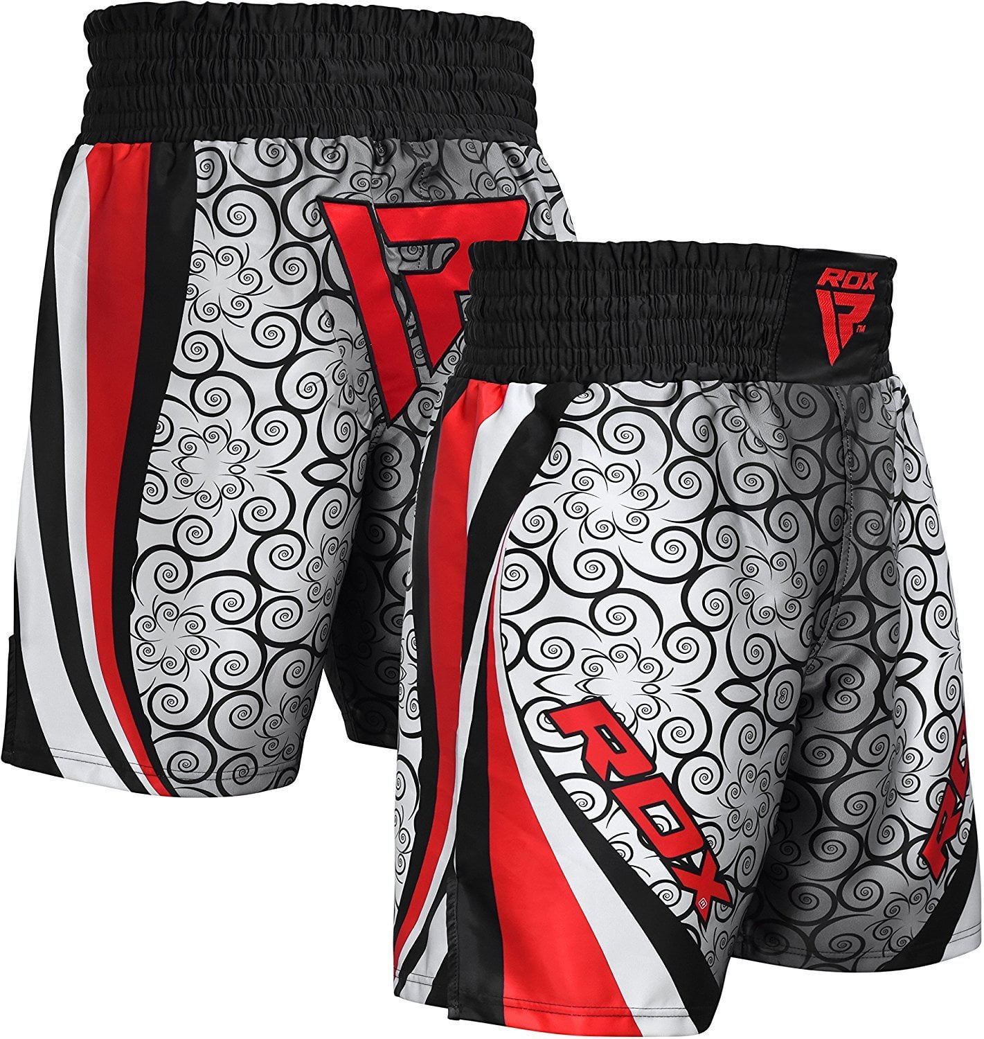 RDX RDX Muay Thai Trunks Martial Arts Sports Boxing, Red S - Walmart.com