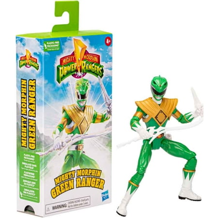 Power Rangers Mighty Morphin 6 Inch Action Figure VHS Exclusive - Green ...