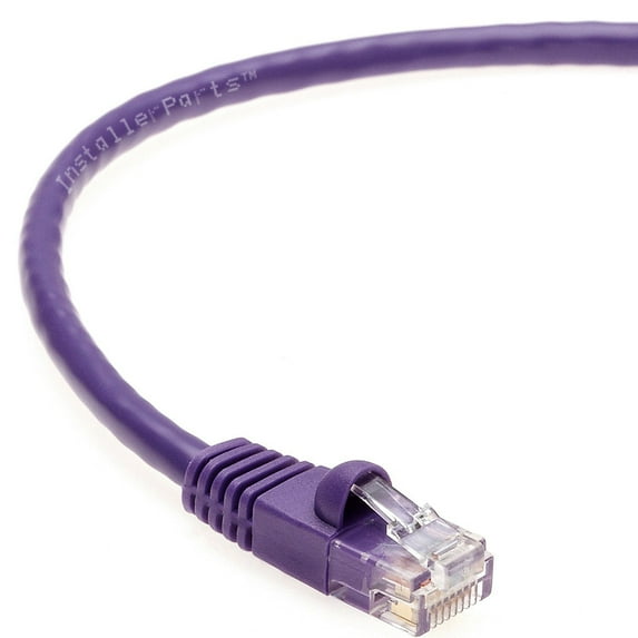 InstallerParts (10 Pack) Ethernet Cable CAT5E Cable UTP Booted 4 FT ...