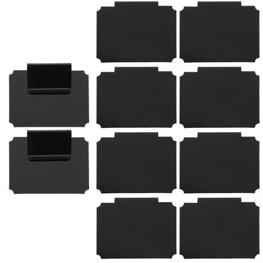 8pcs Removable Basket Tags Clips Pantry Organization Basket Labels ...