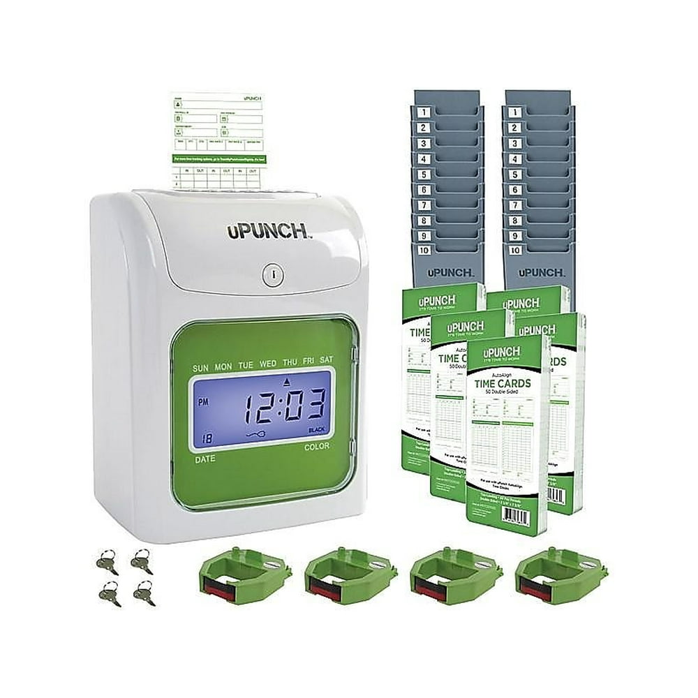 uPunch Electronic Non-Calculating Bundle Punch UB1000 - Walmart.com ...