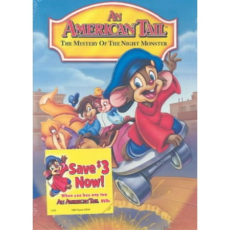 STUDIO DISTRIBUTION SERVI AMERICAN TAIL 4-MYSTERY OF THE NIGHT MONSTER ...