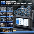 D5 Code Reader and Reset Tool, Engine ABS SRS Transmission Diagnostic ...