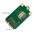 4G 5G M.2 to Pcie Adapter NGFF Mini Pci-E Board with SIM Card Slot for ...