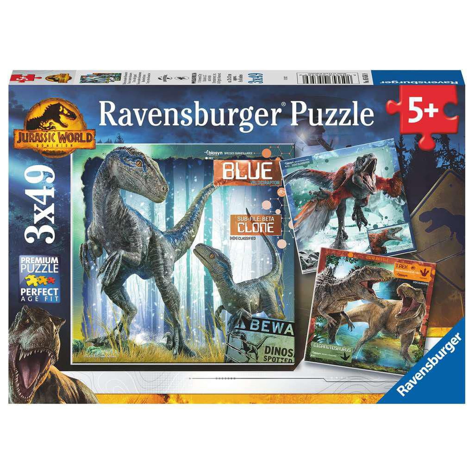 Click here for Ravensburger - Jurassic World Dominion 3x49pc Puzz... prices
