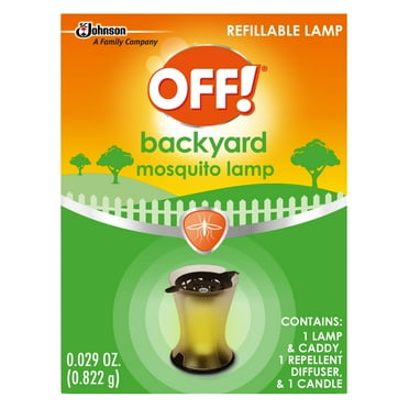 OFF! Mosquito Lamp Refills, 2 Count, 0.058 Ounces, Repellent for ...